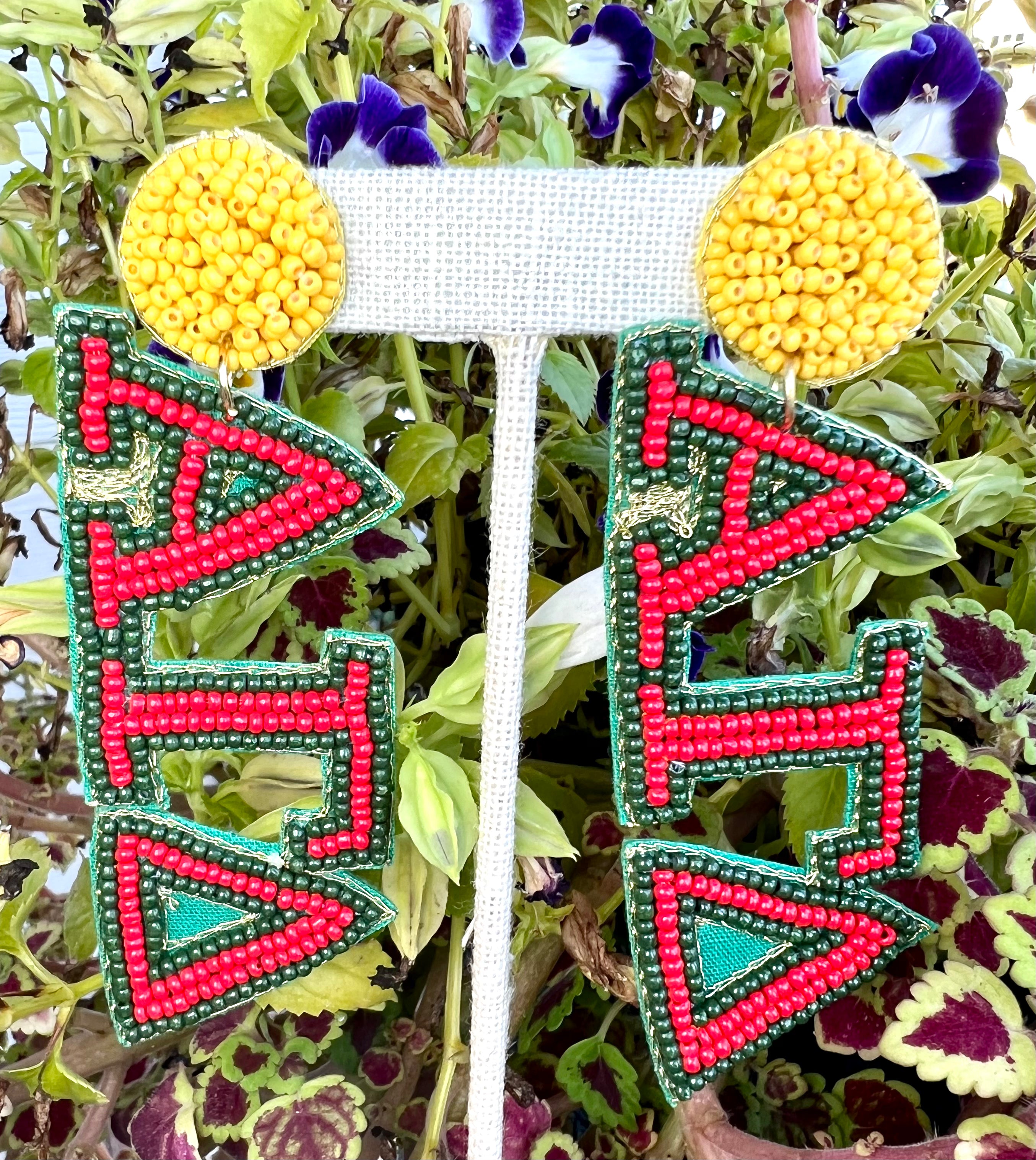 Alpha Gamma Delta Earrings – Curated Threads