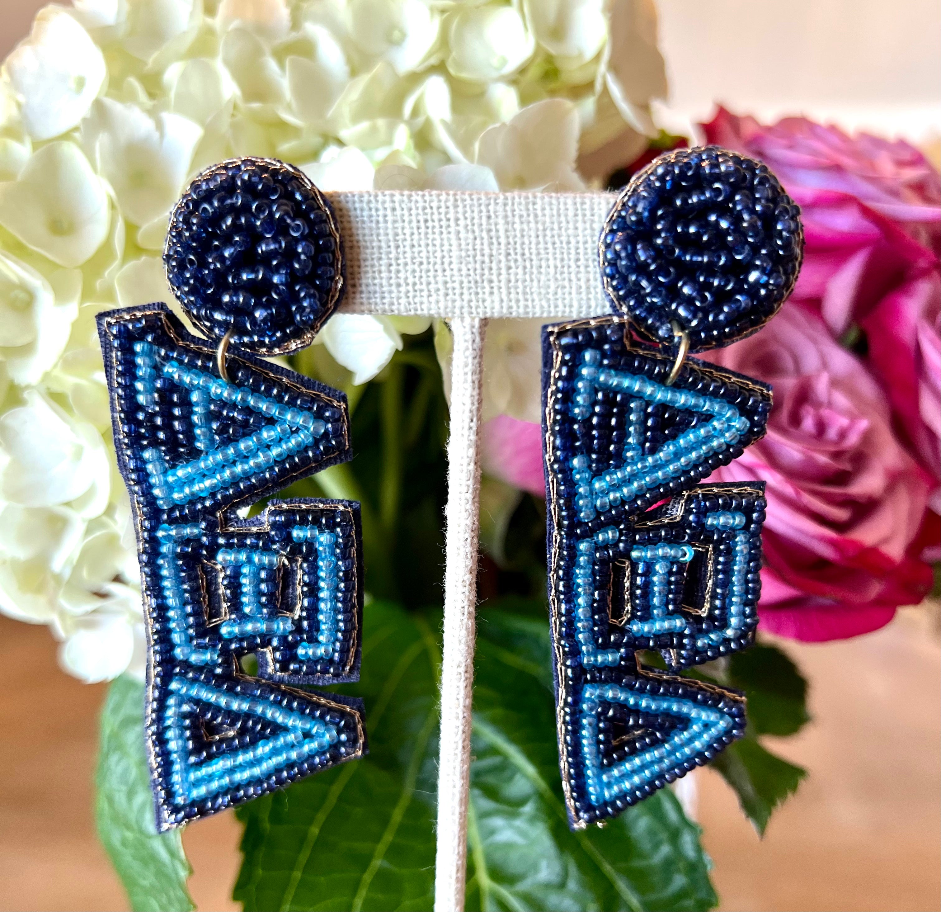 Alpha Xi Delta Earrings – Curated Threads